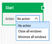 Start | Start and Stop Building Blocks | Leapwork Documentation